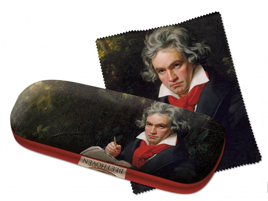 Brillenkoker incl. brillendoekje: Ludwig van Beethoven, Joseph Karl ...