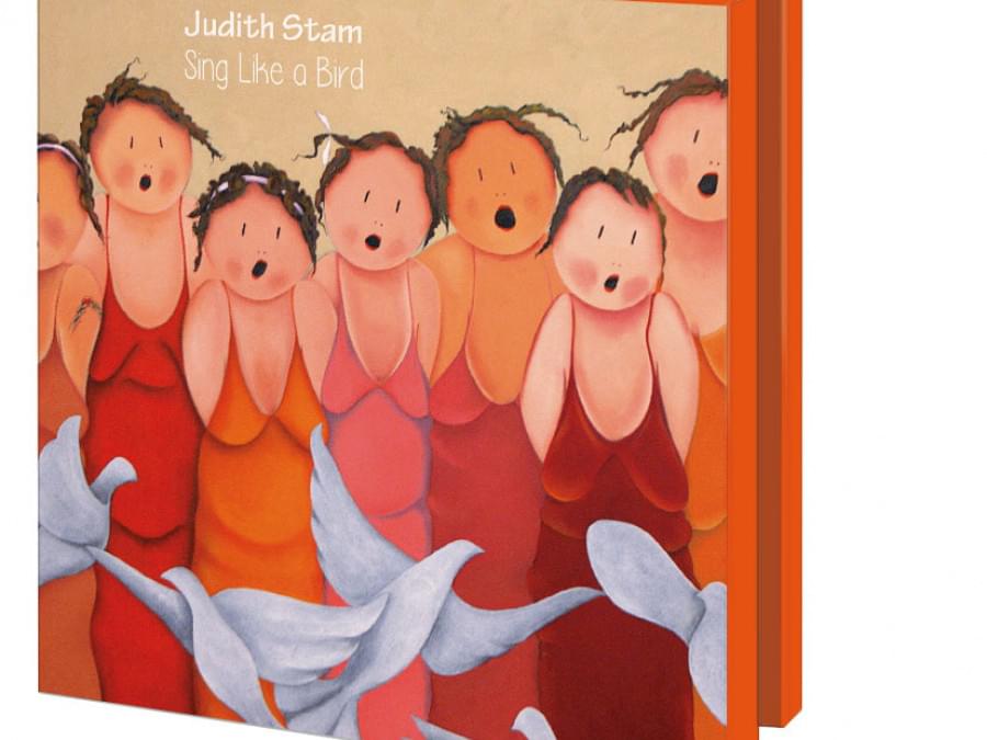 Grußkartenbox mit Umschläge - Quadratisch: Sing Like a Bird, Judith ...