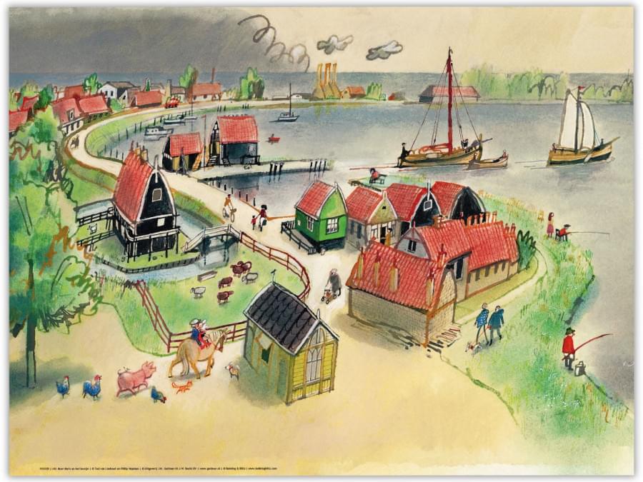 Plakat: Bauer Boris und der Hafen, Ted van Lieshout und Philip Hopman ...