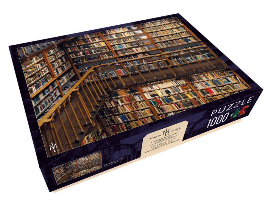 Buy Puzzle (1.000 pieces): Die Klosterbibliothek, Maria Laach | Bekking ...