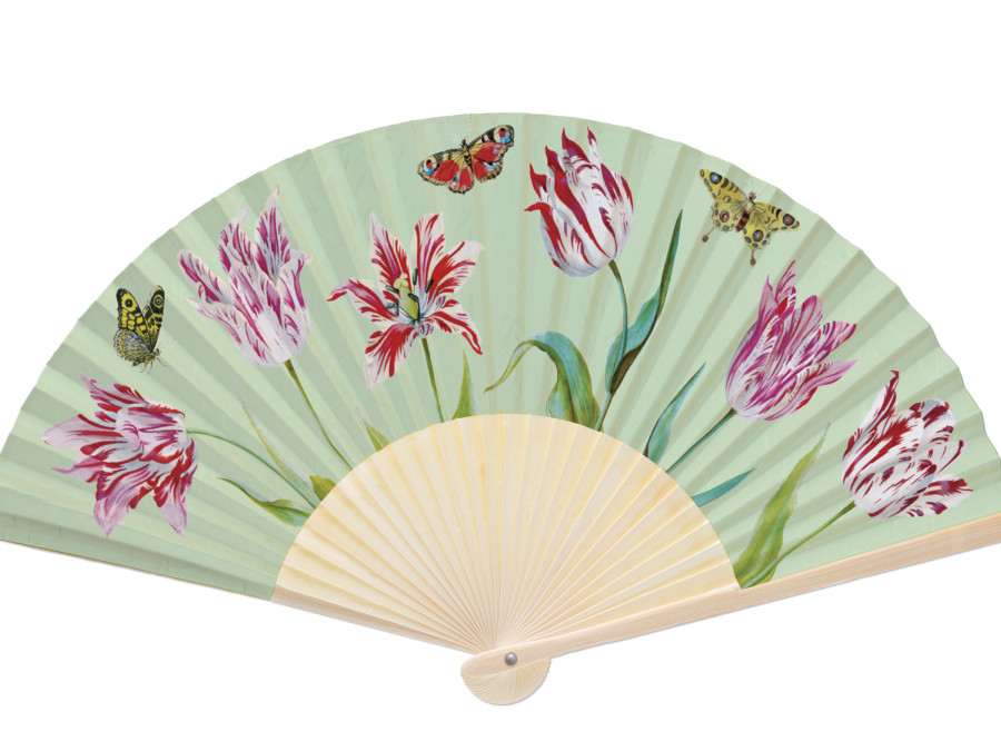 Buy Hand Fan: Tulpen/Tulips, Jacob Marrel, Rijksmuseum Amsterdam ...