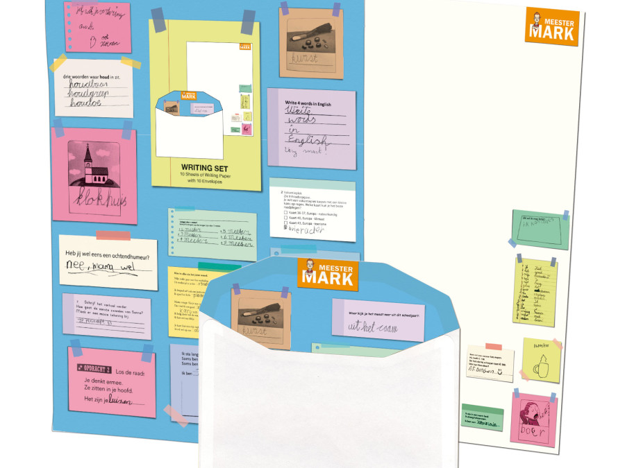 Buy Writing paper with envelopes: Meester Mark | Bekking & Blitz