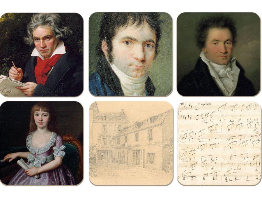Onderzetters: Ludwig van Beethoven, Beethoven-Haus Bonn kopen | Bekking ...