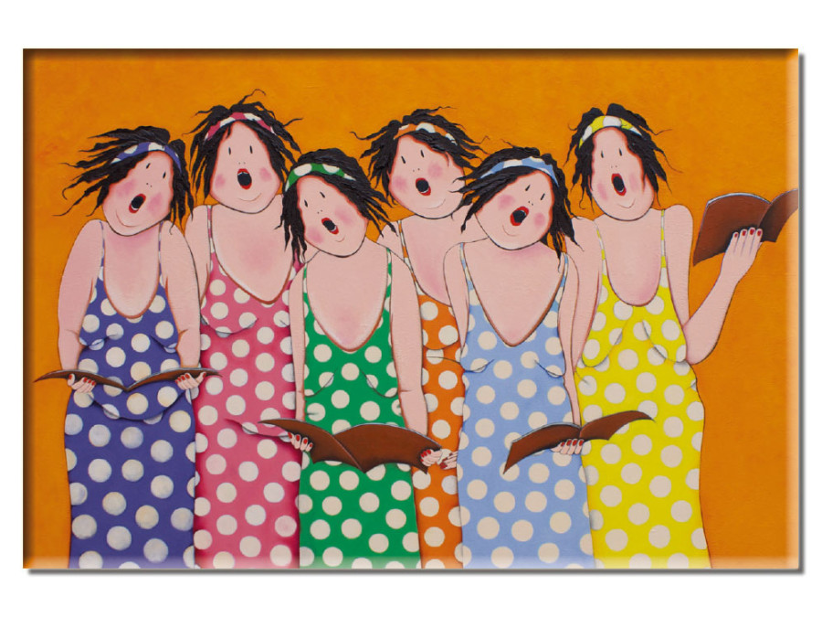 Koelkastmagneet: Polkadot, Judith Stam kopen | Bekking & Blitz