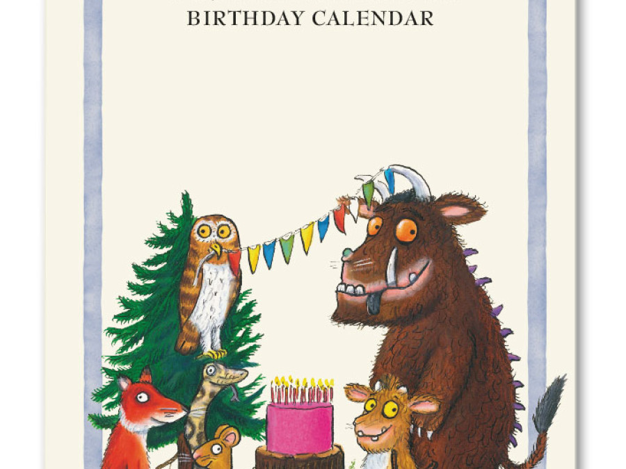 Buy Birthday calendar: The Gruffalo, Julia Donaldson & Axel Scheffler ...
