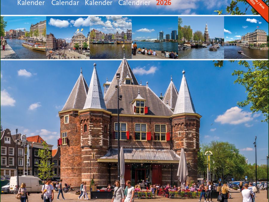 Buy Amsterdam monthly calenar 2026 | Bekking & Blitz