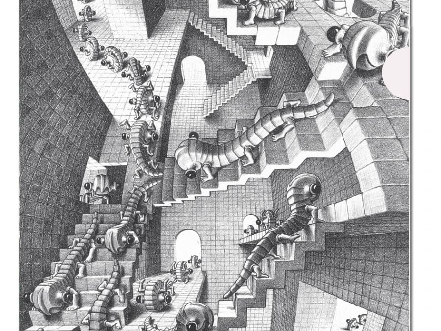 Buy L-folder: House of Stairs, M.C. Escher | Bekking & Blitz